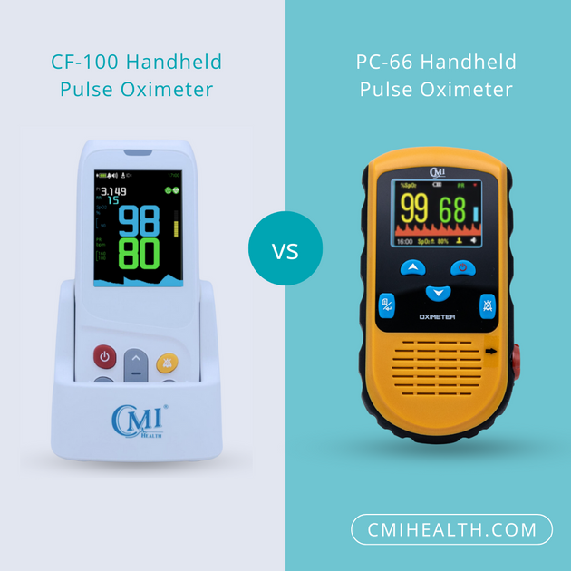 Key Differences between the CH-100 and PC-66 Pulse Oximeter – CMI ...